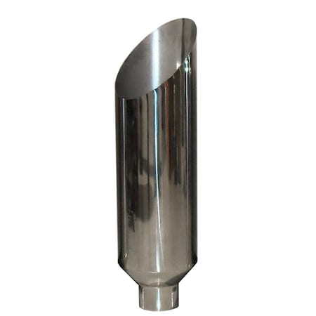 Pypes Performance Exhaust 5 x 8 x 36 in. Miter Cut Stack Tail Pipe Tip ...