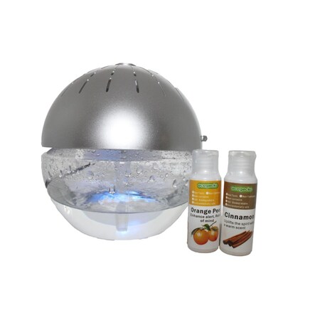 Ecogecko 30ml Earth Globe Glowing Water Air Washer & Revitalizer ...