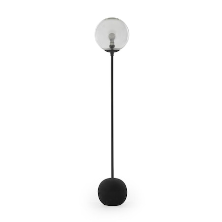 Encendiendo Sphere Cannon Floor Lamp, Black Powder Coat EN3092762 | Zoro
