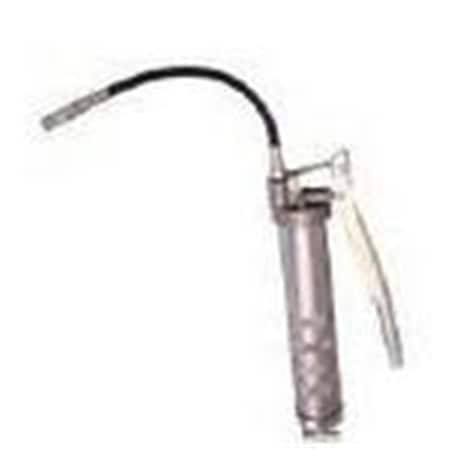 Zeeline Lever Style Grease Gun Rubber Grip Zinc-plated with Whip Hose ...