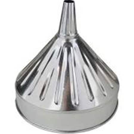 Zeeline 8 qt Galvanized Funnel with Screen 707 | Zoro