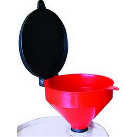 Dendesigns 4 qt Heavy Duty Threaded Funnel with LID DE2625868 | Zoro