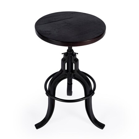 Gfancy Fixtures 22 x 18 x 18 in. Iron Revolving Multi Color Bar Stool ...