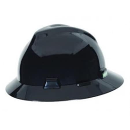 Msa Safety MSA 454-C217374 V-Gard Hat with Fas Track Suspension - Black ...