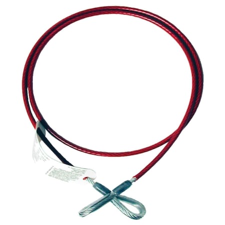 Msa Safety 0.25 x 10 ft. Anchorage Cable Sling; PVC Coating 454 ...