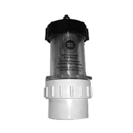 Pool Tool 2 in. Slip Inline Zinc Anode for Tee 104D-SPIGOT | Zoro
