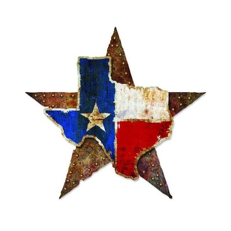 Ralph Burch Ralph Burch RB170 Texas Star Metal Sign RB170 | Zoro