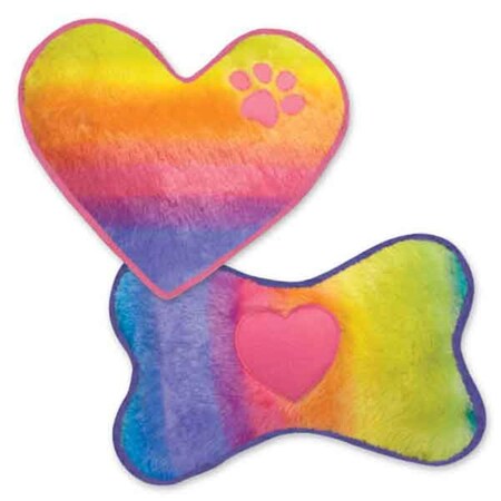 Straightcrate Rainbow Bone Toy for Dog ST3162995 | Zoro