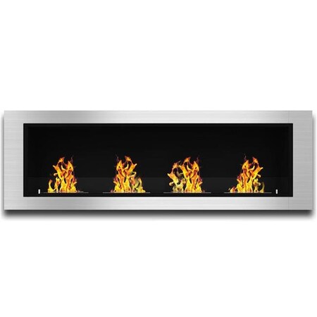 Moda Flame Moda Flame ER8003-MF 64 in. Wraith Ventless Built In ...