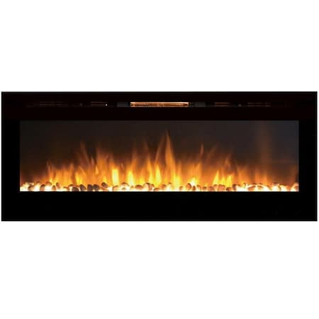 Moda Flame Moda Flame LW2060WS-MF 60 in. MFE5060WS Cynergy XL Built in ...