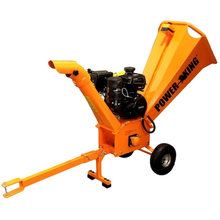 Qv Tools PowerKing 3 in. 7HP Gas Powered Chipper Shredder with Kohler ...