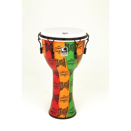 Toca 12 in. Freestyle II Mechanicially Tuned Djembe, Spirit TF2DM-12S ...