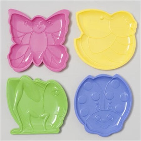 Icaregifts Plate Kids Diecut Plastic - Pack Of 48 IC1148297 | Zoro