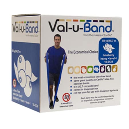 Val-U-Band Latex Free Band, 50 Yard - Blueberry Val-u-Band-10-6124 | Zoro