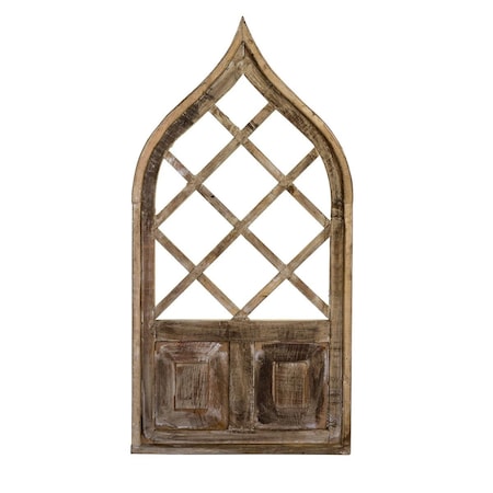 Rustic Arrow Wooden Aladdin Window with Board Design 12574 | Zoro