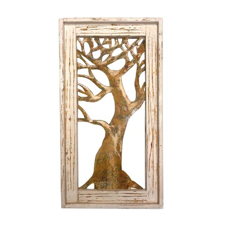 Robus Splendor Rectangular Frame Tree Plasma Wall Decor RO3174781 | Zoro
