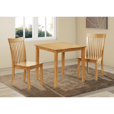 Kd Mueble Kurmer Wood Dining Table, Maple KD3193112 | Zoro