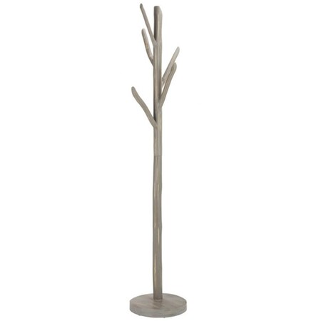 Safavieh 70 in. Walter Tree Branch Coat & Hat Rack, Grey HAC4000B | Zoro