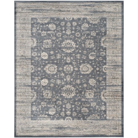 Safavieh Vintage Large Rectangle Area Rug, Dark Grey and Cream - 9 x 12 ...