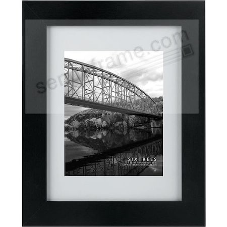 Sixtrees Sixtrees WD19914-80 11 x 14 in. Cole Frame Black WD19914-80 | Zoro