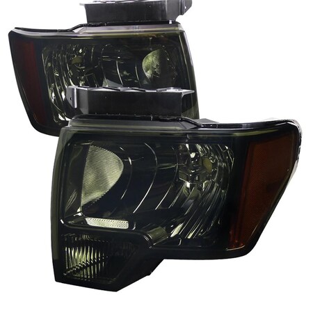 Overtime 2009 - 2014 Ford F150 Crystal Headlights Front Turn Signal ...