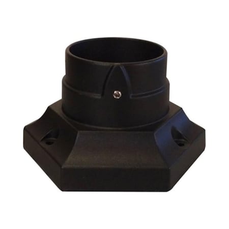 Special Lite Products Aluminum Stub Post Base, Oil Rubbed Bronze SPB ...