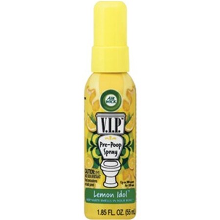 Air Wick 1.9 oz V.I.Poo Lemon Toilet Deodorizer Spray AI466466 | Zoro