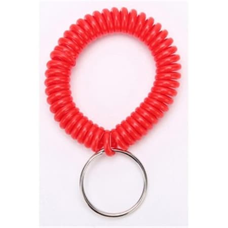 Instrumento Split Ring Wrist Coil Key Holder, 6PK IN3200512 | Zoro