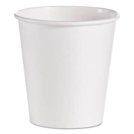 Solo SOLO Cup 510W 10 oz Single-Sided Poly Paper Hot Cups; White 510W ...