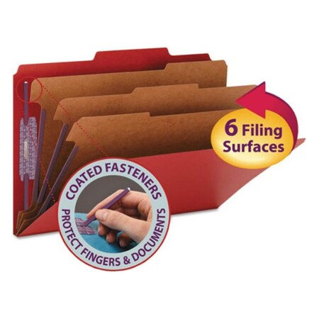 Made-To-Stick 2 by 5 Cut Classification Folders - Legal Size MA3761203 ...