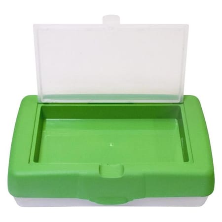 School Smart School Smart 2023524 Pencil Case with Storage Lid; Green ...