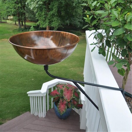 Starlitegarden Find Your Passage Deck Mount Meduim Copper Burn Planter ...