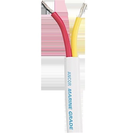Safety First Portable Cord, Marine, 6 AWG, 2 C, White, Stranded, 50 ft ...