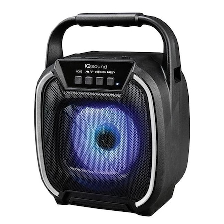 Supersonic Supersonic RA53882 4 in. Portable Bluetooth Speaker; Silver ...