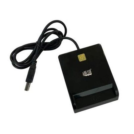 Adesso Adesso SCR-100 TAA CAC USB Smart Card Reader SCR-100 | Zoro