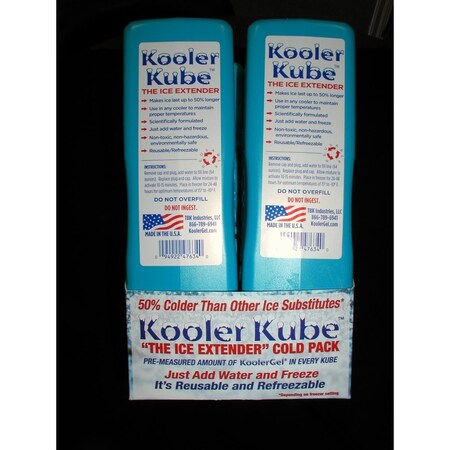 Kooler Kube Koolergel The Ice Extender Cold Pack TBKK2 | Zoro