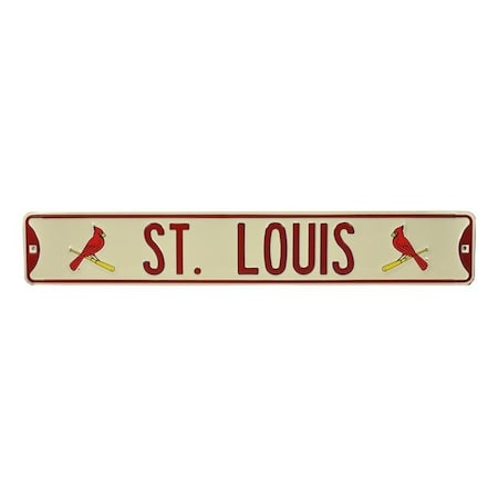 Authentic Street Signs Authentic Street Signs 30233 St Louis Ivory with ...