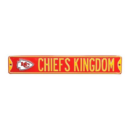 Authentic Street Signs Authentic Street Signs 35318 Chiefs Kingdom Logo ...