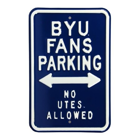 Authentic Street Signs Authentic Street Signs 71085 Byu Fans No Utes ...