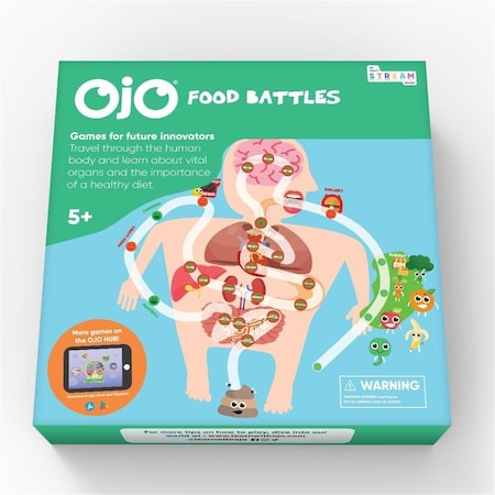Ojo Food Battles An Educational Board Game for Children OJ1303 | Zoro