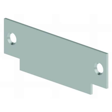 Hager Frame ASA Strike Filler Plate No.023356, Prime Coat 336Q | Zoro