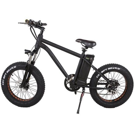 Nakto Nakto NAK- MNCRSB 20 in. Fat Tire Electric Bicycle Mini Cruiser ...