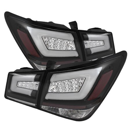 Spyder LED Tail Lights Bar for 2011-2014 Chevy Cruze - Black 5076595 | Zoro