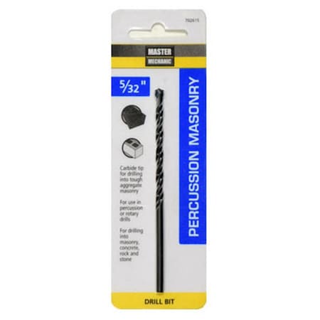 Swivel 0.15 x 4 in. Master Mechanic Rotary Percussion Masonry Drill Bit ...