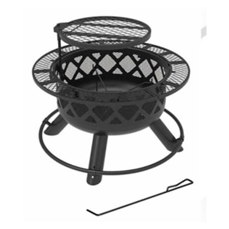 Shinerich Industrial 258363 24 in. Ranch Fire Pit 258363 | Zoro