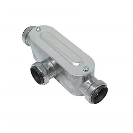 Solid Shelving 1 EMT Type-T Conduit Body SO3244492 | Zoro