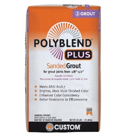 Vortex 25 lbs Haystack Polyblend Plus Sand Grout VO3856718 | Zoro