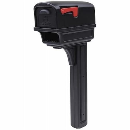 Bbq Innovations Gentry Black Plastic All-in-One Mailbox BB3255404 | Zoro
