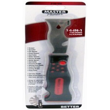 Red Devil Red Devil 218196 14 in 1 Master Painter Folding Painters Tool ...