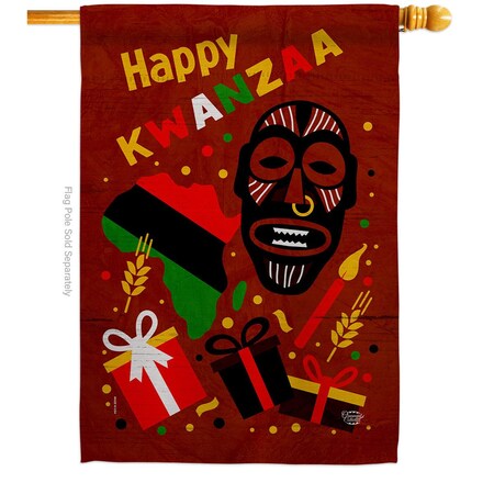 Cuadrilatero 28 x 40 in. Light Kinara Candles Black History Kwanzaa ...